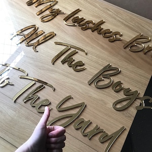 Custom Logo Perspex Sign. - Etsy