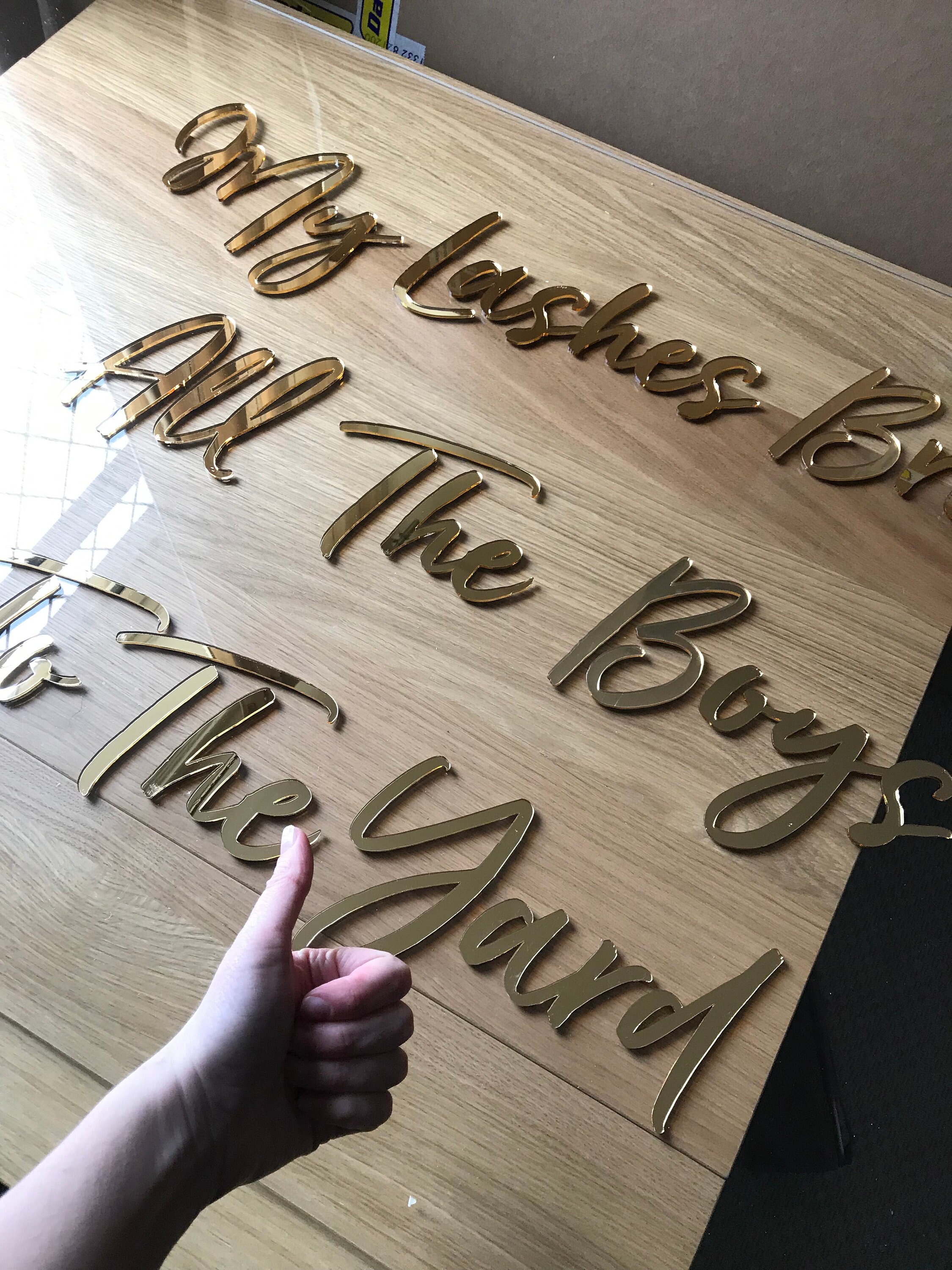 Custom Logo Perspex Sign. | Etsy UK