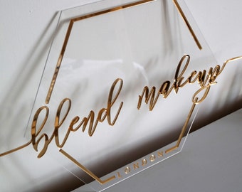 Custom Logo Perspex Sign. | Etsy UK