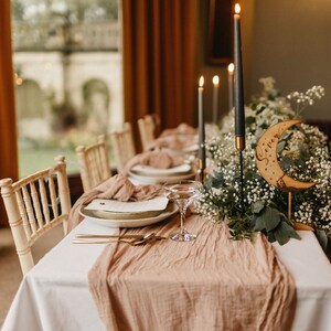 Crescent Moon Celestial Table Numbers - Etsy