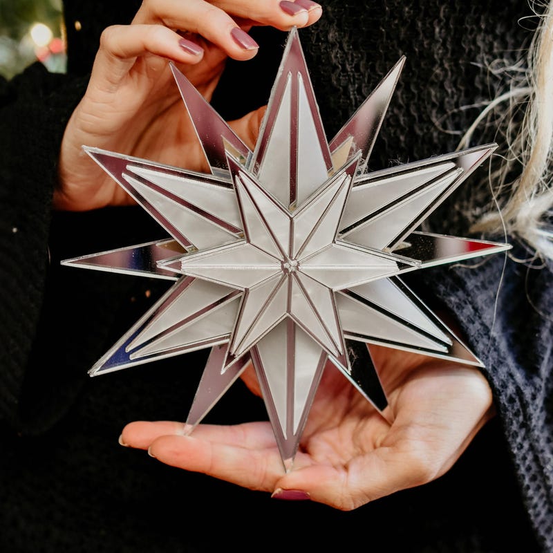 Tree Topper Svg - Etsy