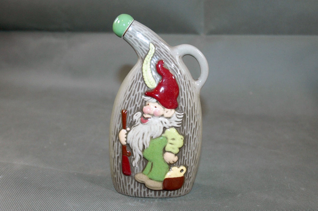 Corn Squeezins Ceramic Whiskey Nipper Bottle With Cork Stopper - Etsy