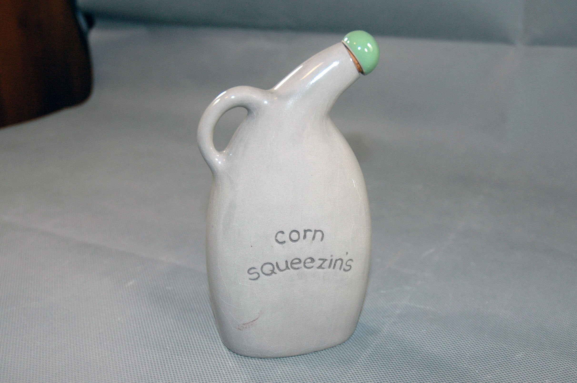 Corn Squeezins Ceramic Whiskey Nipper Bottle With Cork - Etsy New Zealand