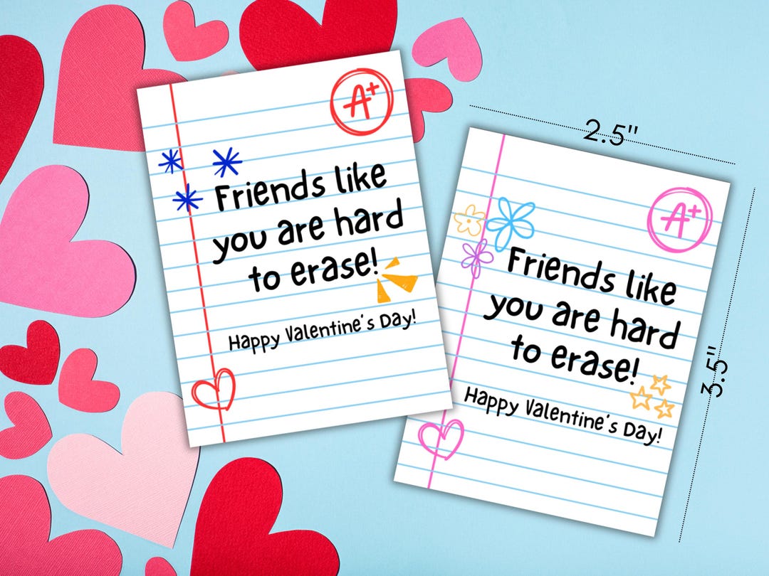 Printable Valentines Cards for Kids – Classroom Exchange, 2 Variations ...