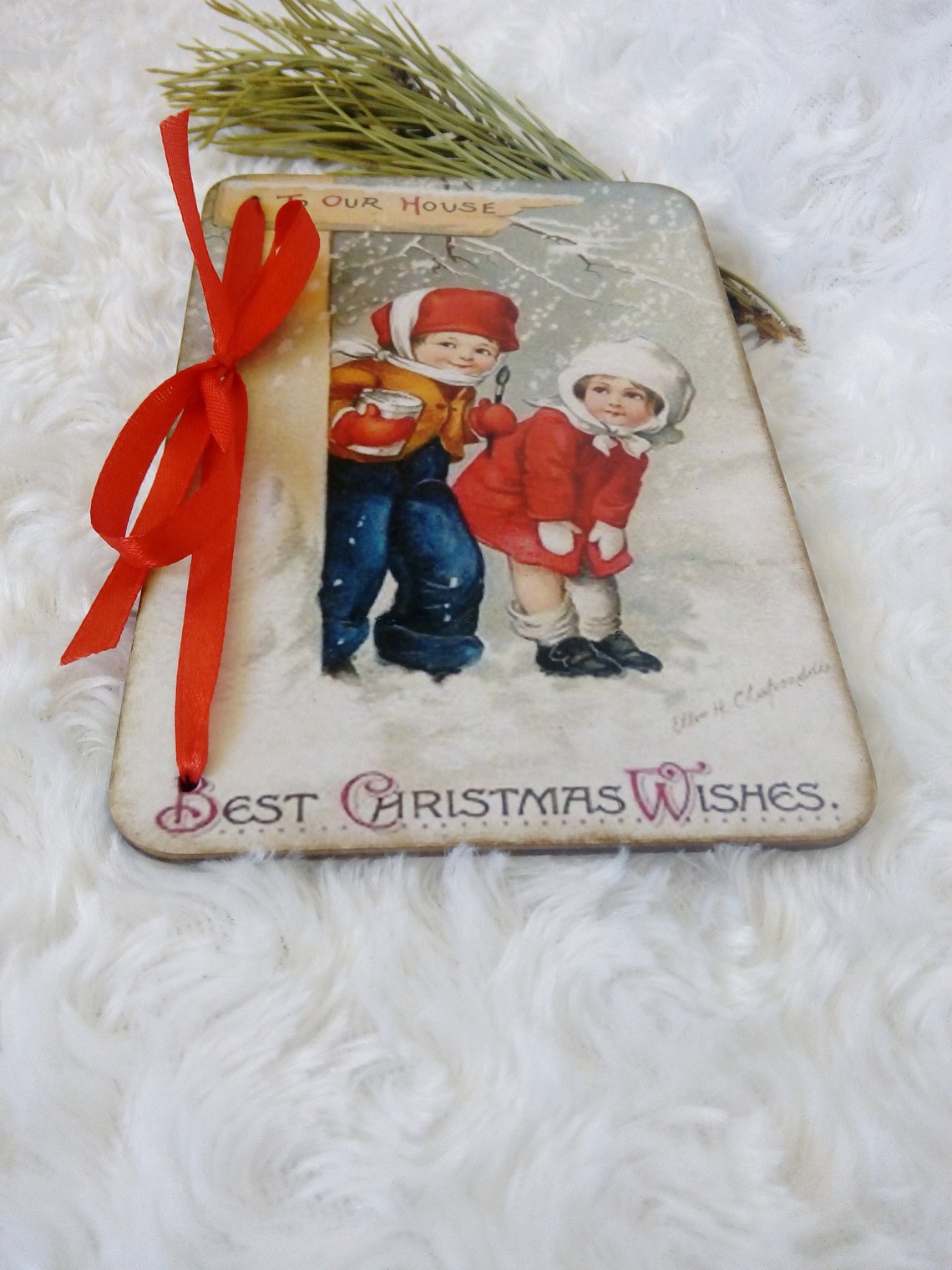 Christmas Card Personalized Christmas Gift for Kids Greeting - Etsy