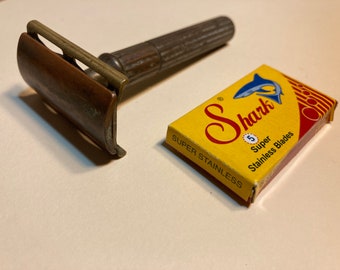 Brass Safety Razor | Etsy