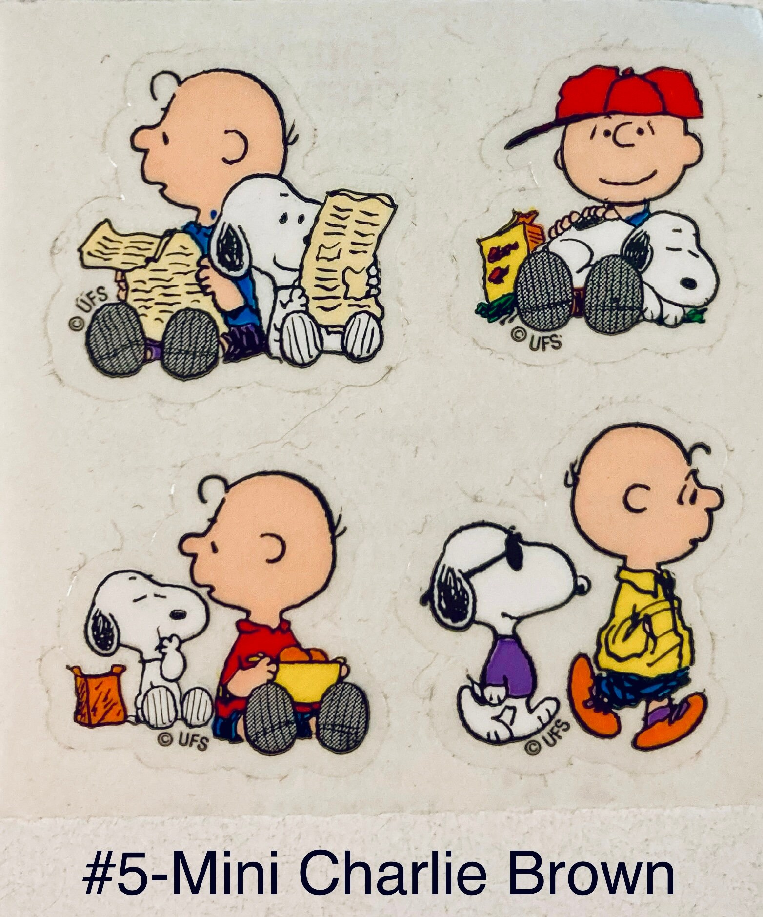 Vintage Charlie Brown, Snoopy,woodstock Stickers-your Choice CB Radio ...