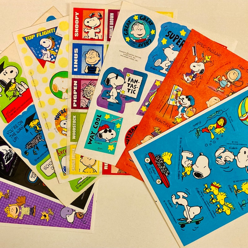 Peanuts Characters - Etsy