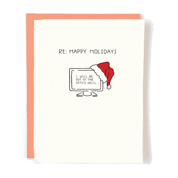 The Office Christmas Card - Etsy