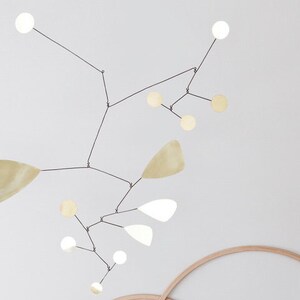 Brass Mobile Messing Mobilee Mobile Lappalainen Handmade Hanging ...