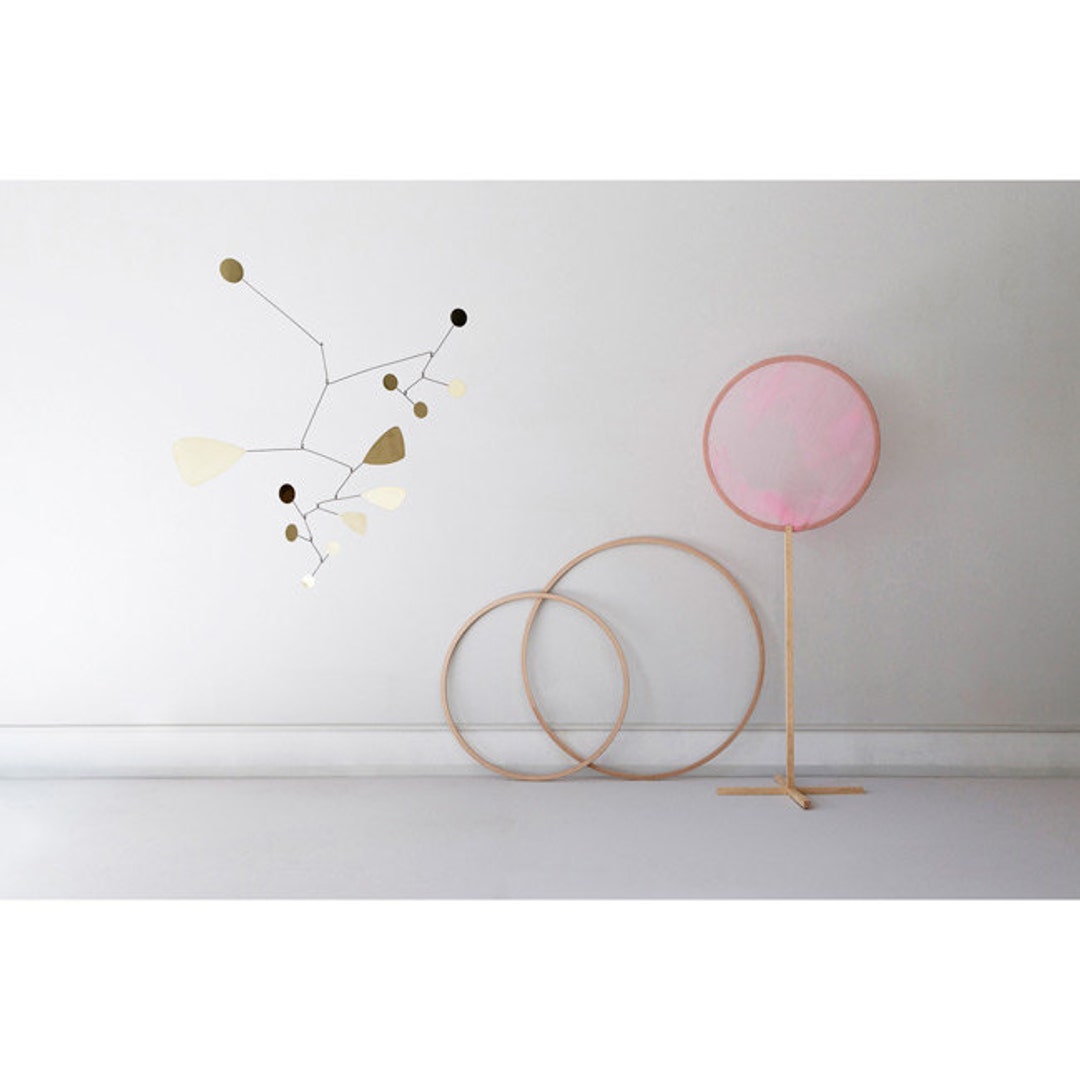 Brass Mobile Messing Mobilee Mobile Lappalainen Handmade Hanging ...