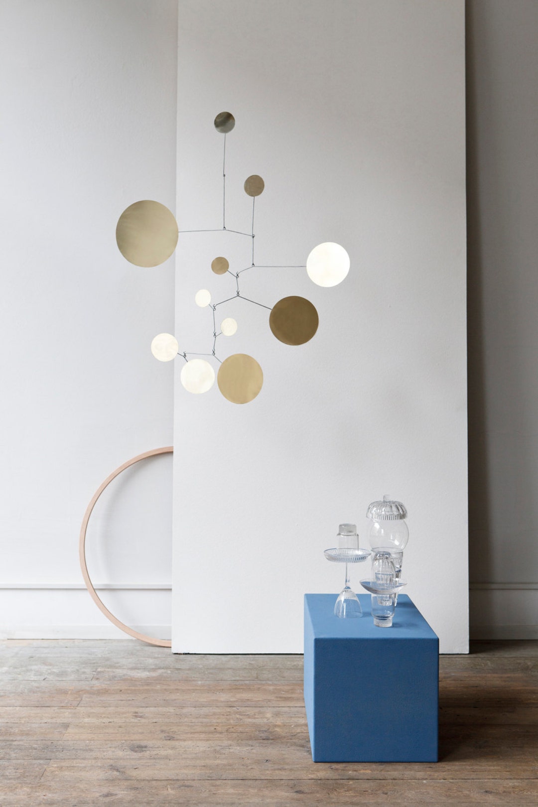 Mobile Circles Brass - Etsy