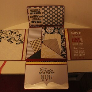 Multi Fold Box Mini Album, Love or Wedding. - Etsy