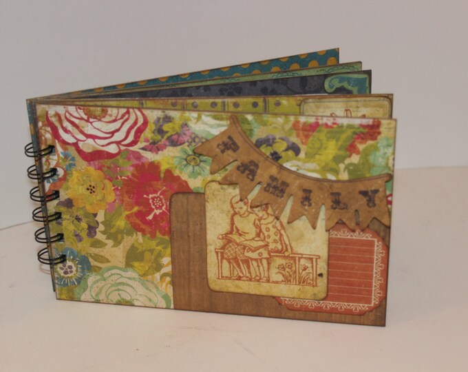 Scrapbook Brag Book Mini Album 4x7 Album - Etsy