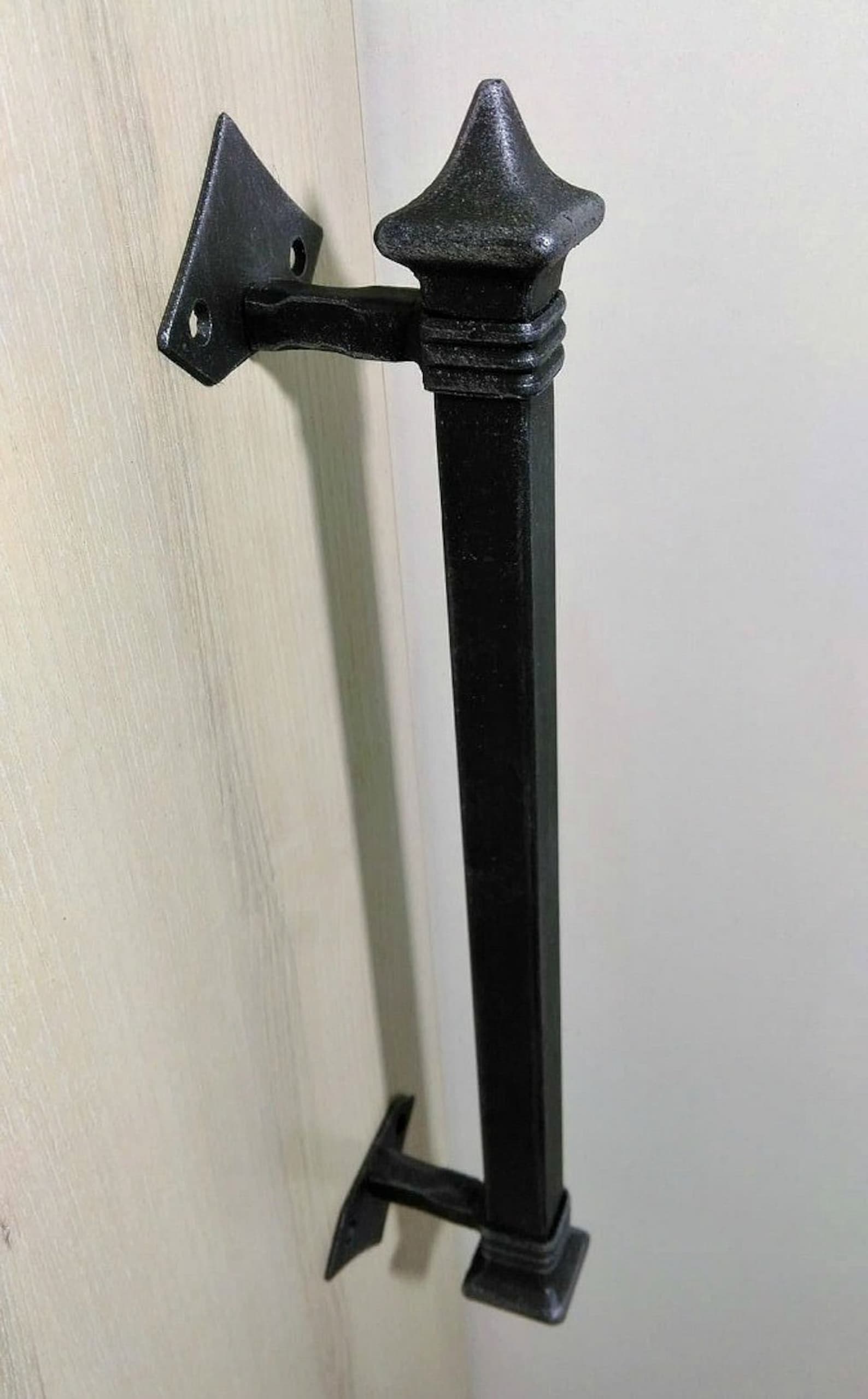 Garage Handle Barn Pull Front Door Handle Forged Handle Metal - Etsy