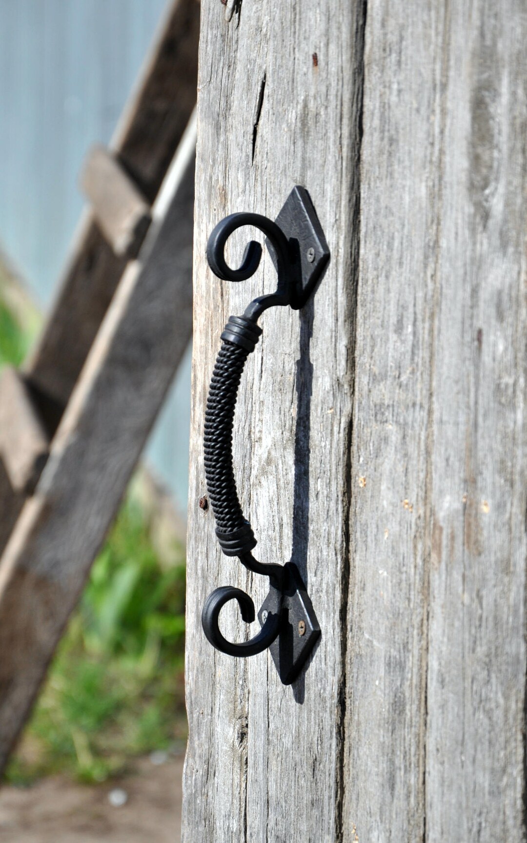 New Unique Door Handle, Door Hardware, Hand Forget, Gate Handle, Metal ...