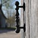 Rustik Furniture Industrial Metal Handlen Barn Door Handle Hand Forged ...