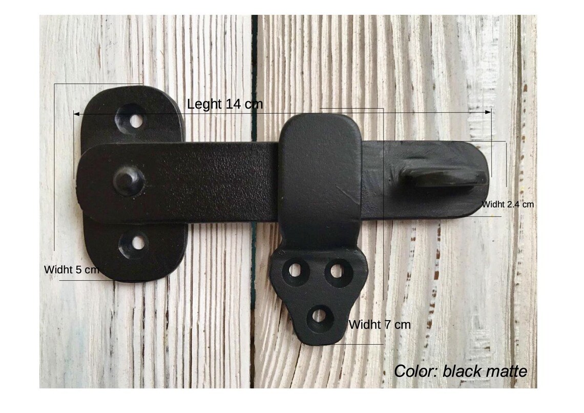 Latch for locker latch for cabinet hand forged cabinet gate | Etsy