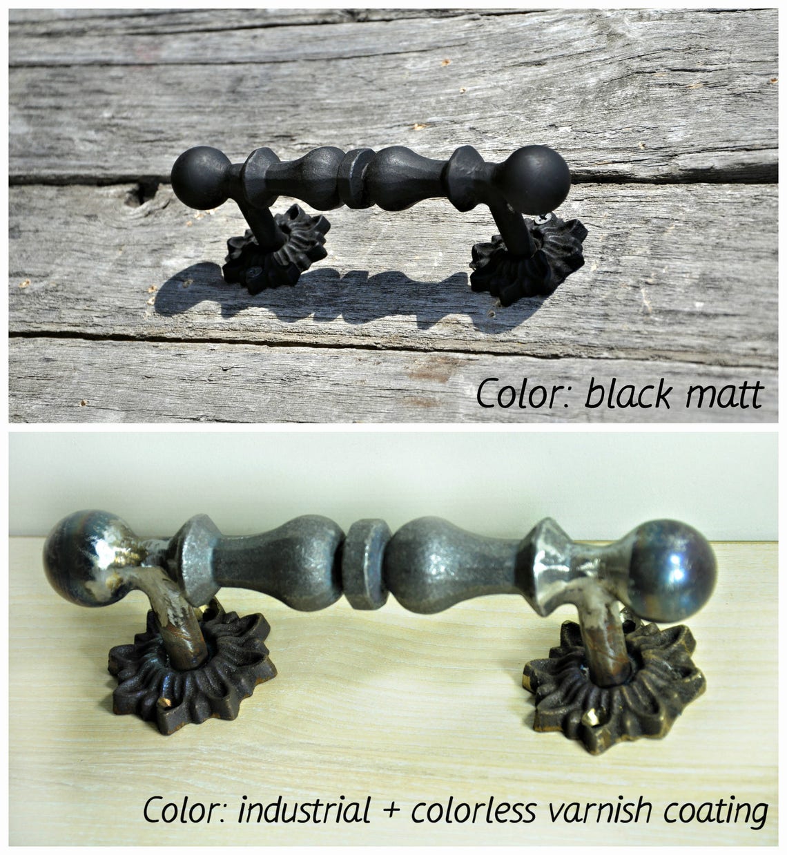 Rustik Furniture Industrial Metal Handlen Barn Door Handle - Etsy