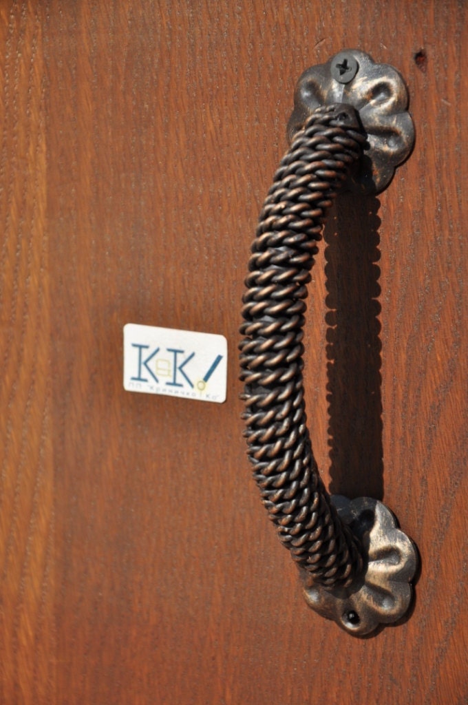 Door Handle Metal Forged Handle for Doors Gates Shed | Etsy