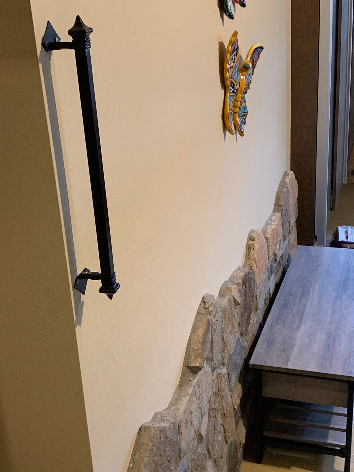 Garage Handle Barn Pull Front Door Handle Forged Handle Metal - Etsy