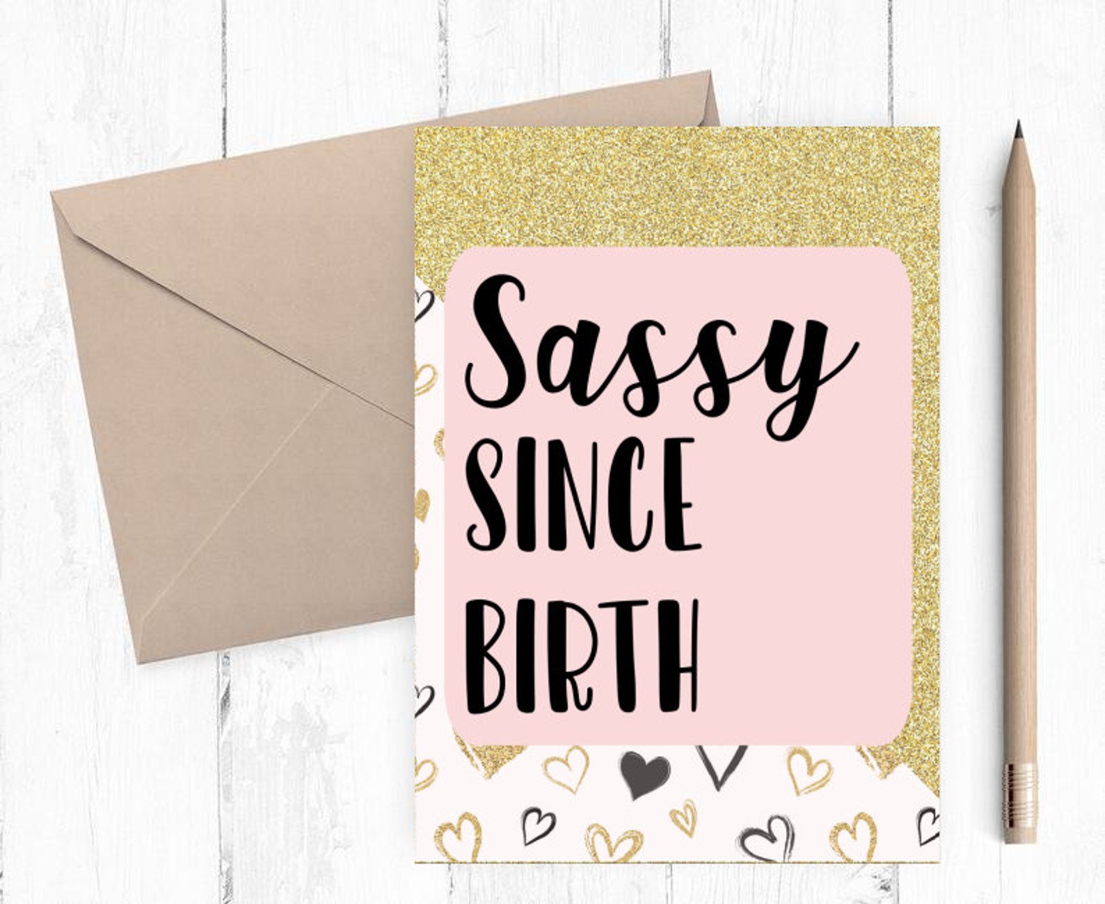 Girl Happy Birthday Card Little Girl Birthday Card JPG - Etsy