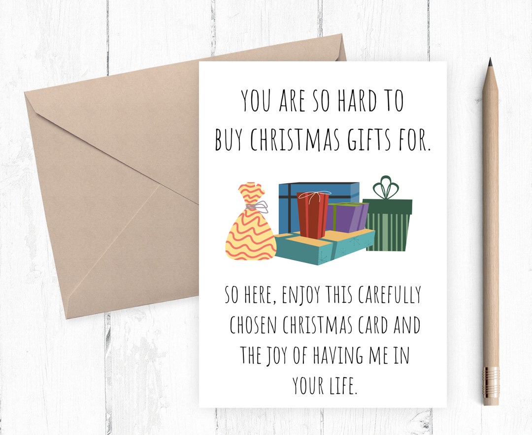 Funny Christmas Card, Funny Printable Christmas Card, Instant Download ...