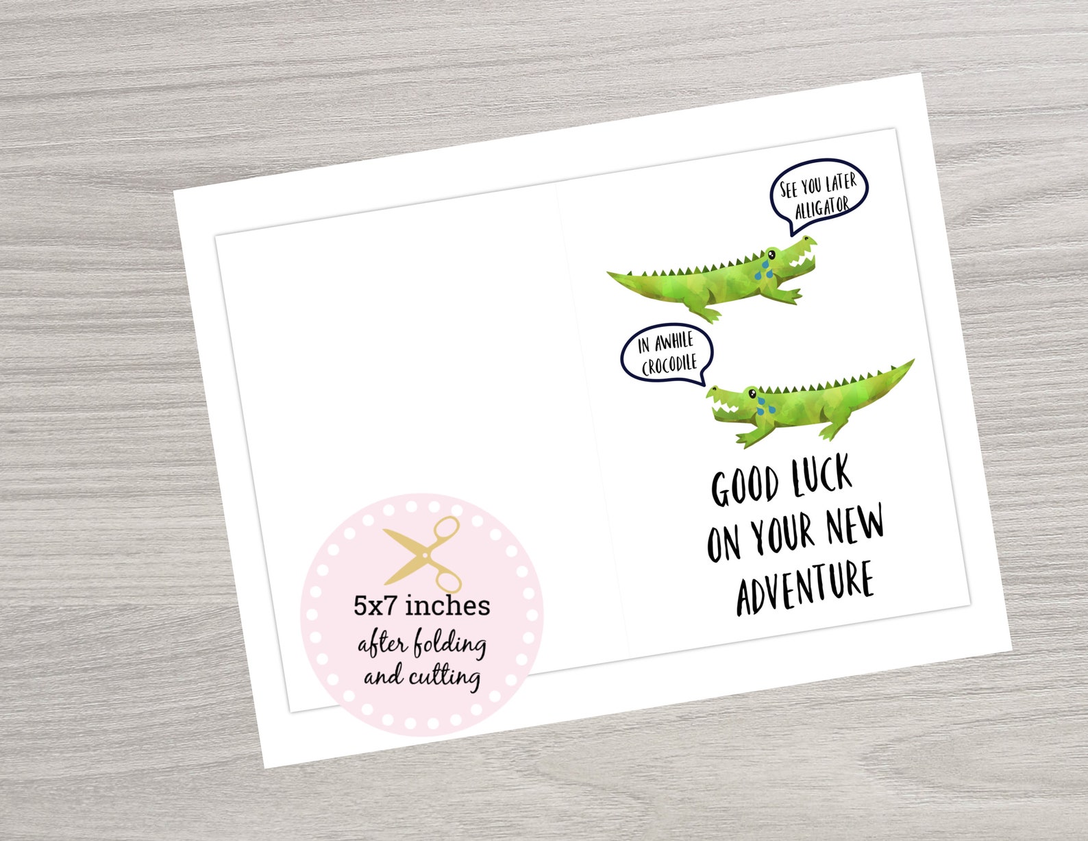 Farewell Card, Goodbye Card, Good Luck With Your New Adventure ...