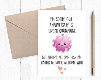 Birthday Quarantine Card, Social Distancing Card, Birthday Card, Funny ...