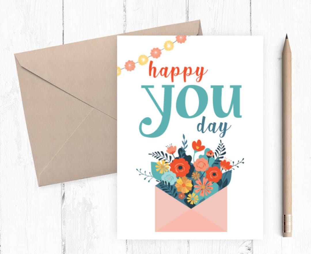 Printable Happy Birthday Card, Happy Birthday Card, Instant Download ...