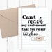 Back to School Card for Teacher, Back to School Gift, Instant Download ...