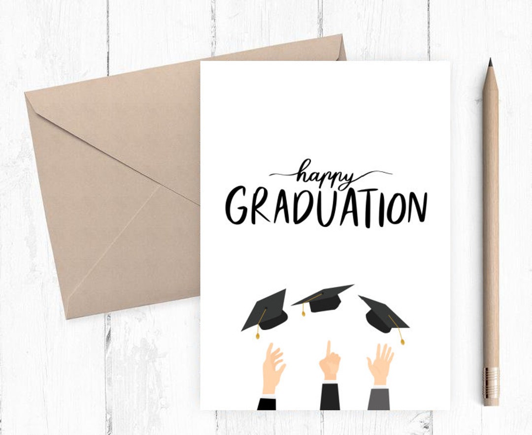 Graduation Card, Printable Graduation Card, and so the Adventure Begins ...