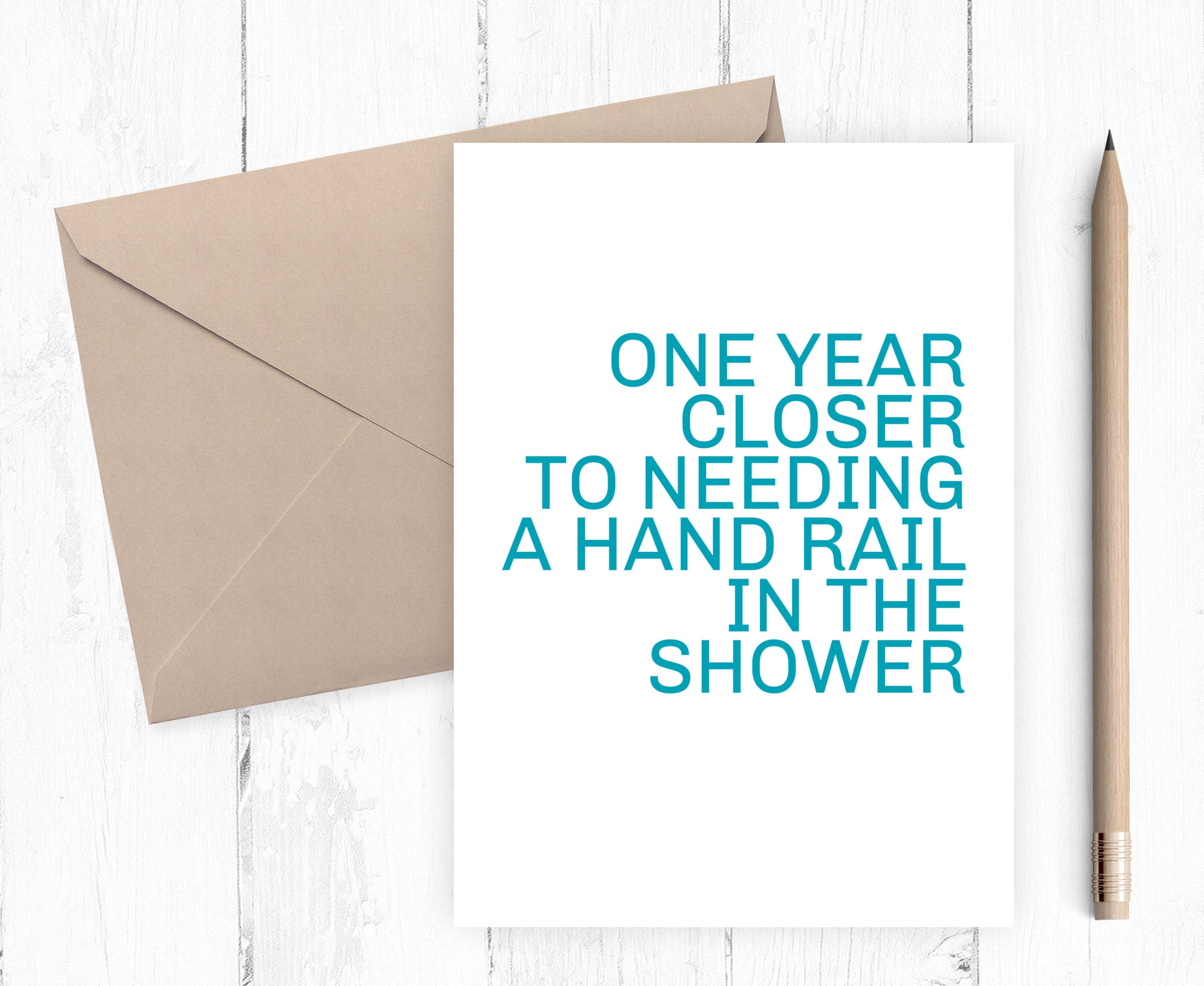 Getting Older Funny Birthday Card Funny Happy Birthday Card - Etsy