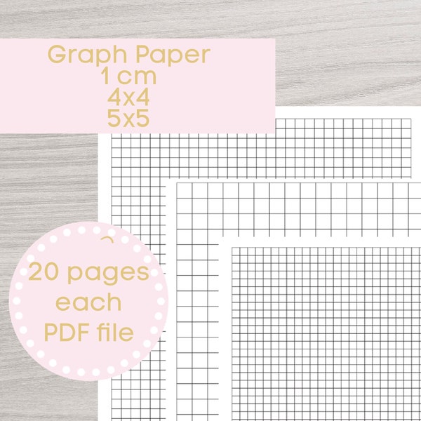 Graph Paper - Etsy