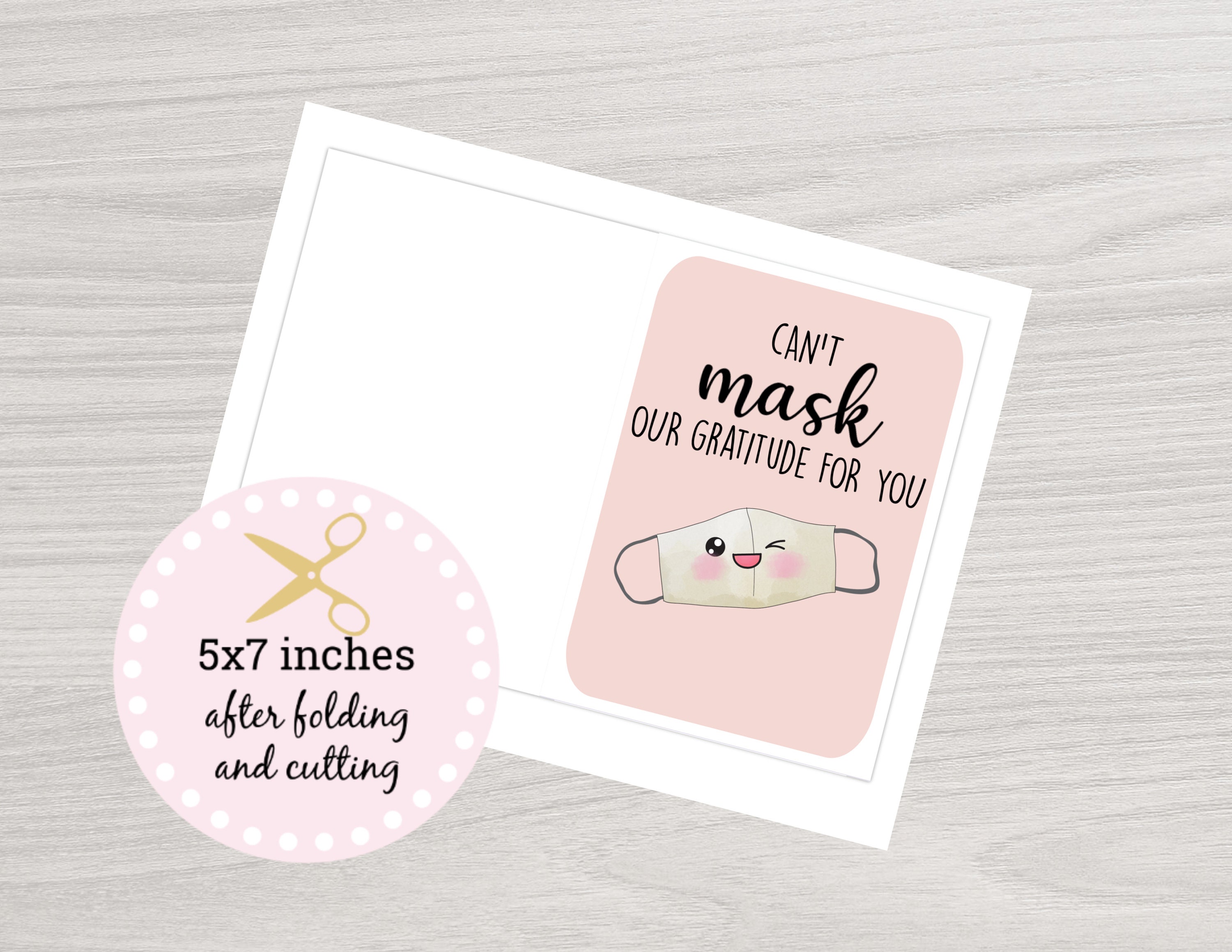 Printable Appreciation Card Printable Thank You Card Nurse - Etsy