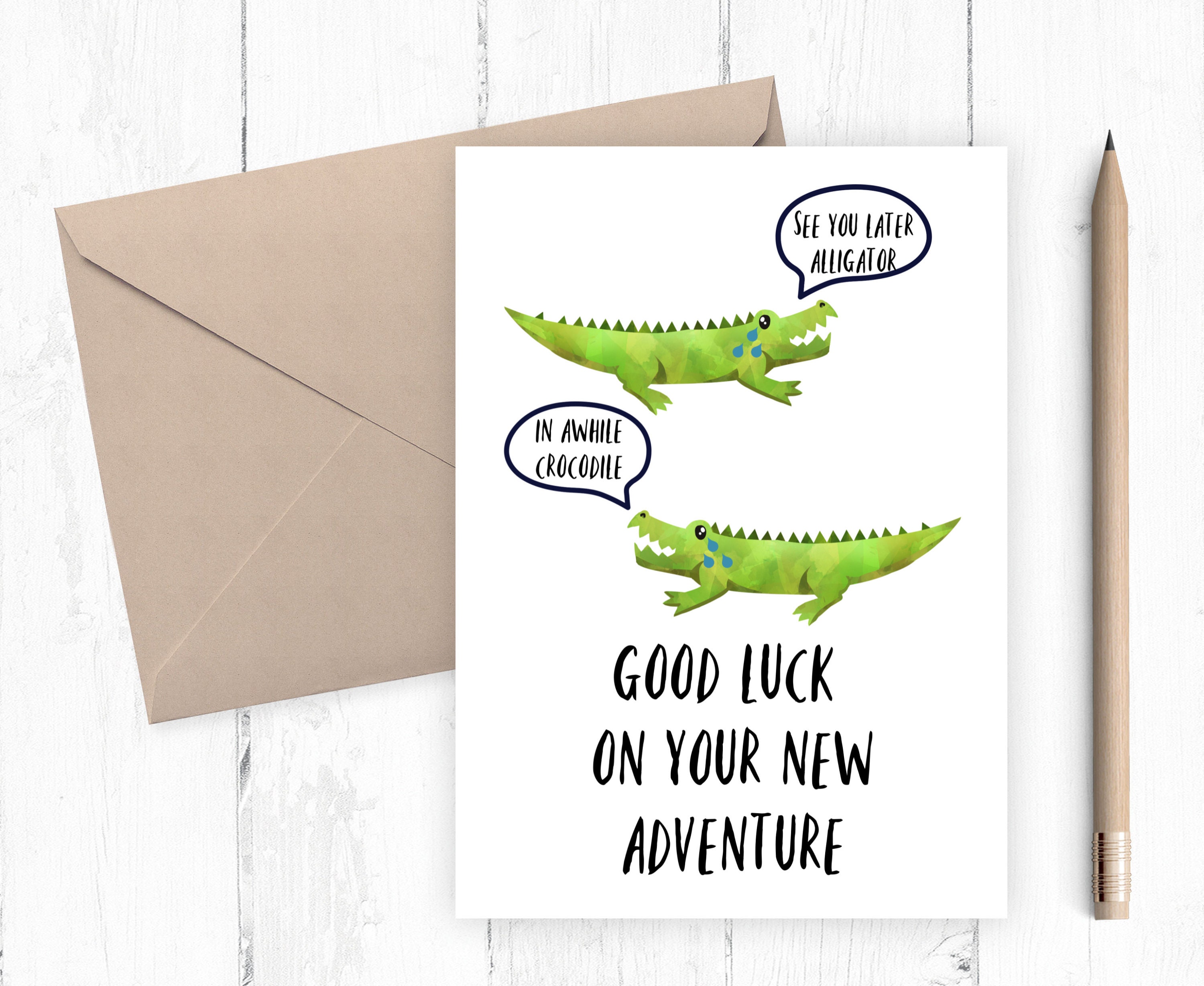 Farewell Card Goodbye Card Good Luck With Your New - Etsy Australia