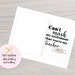 Back to School Card for Teacher, Back to School Gift, Instant Download ...