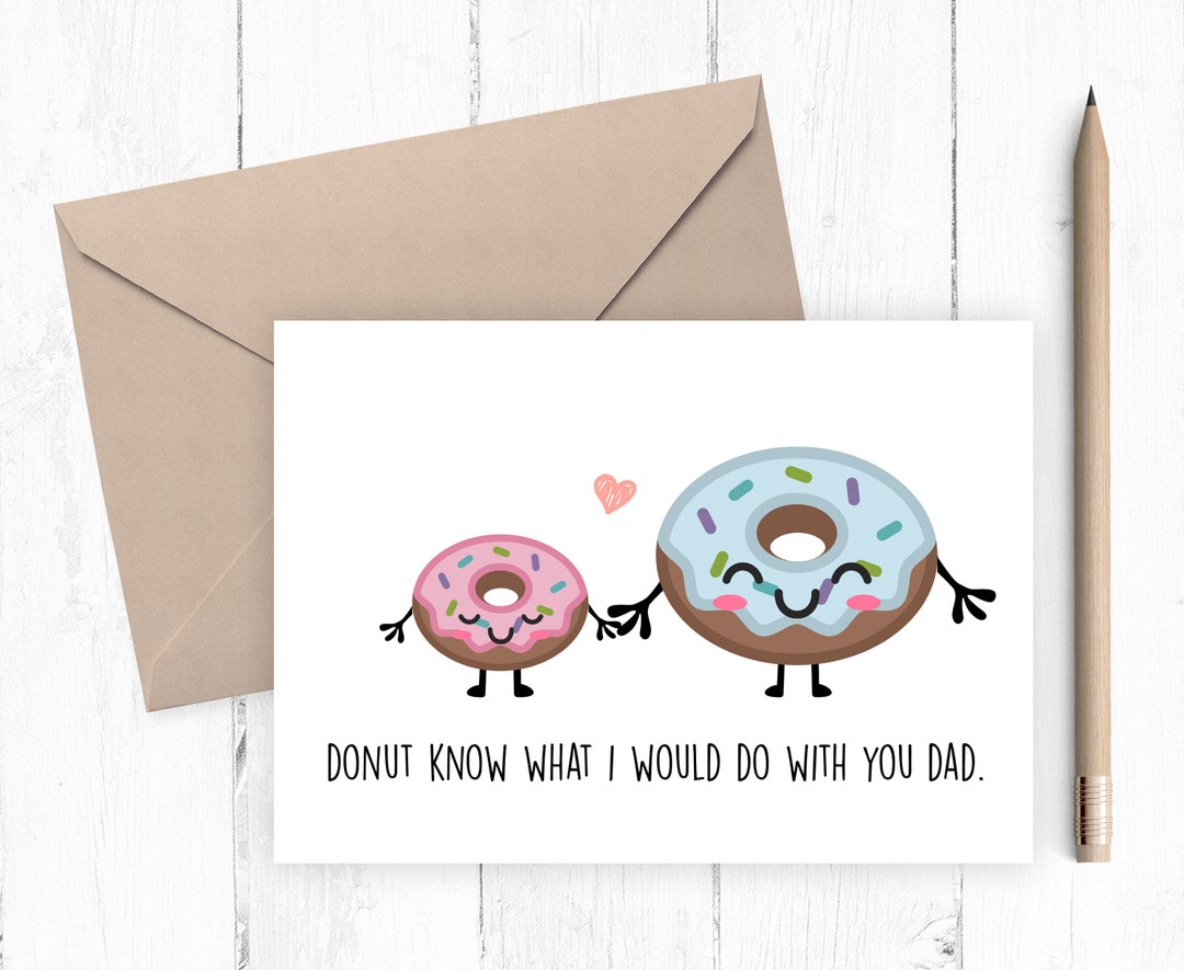 Funny Happy Father's Day Card, Dad Joke Card, Printable Father's Day ...