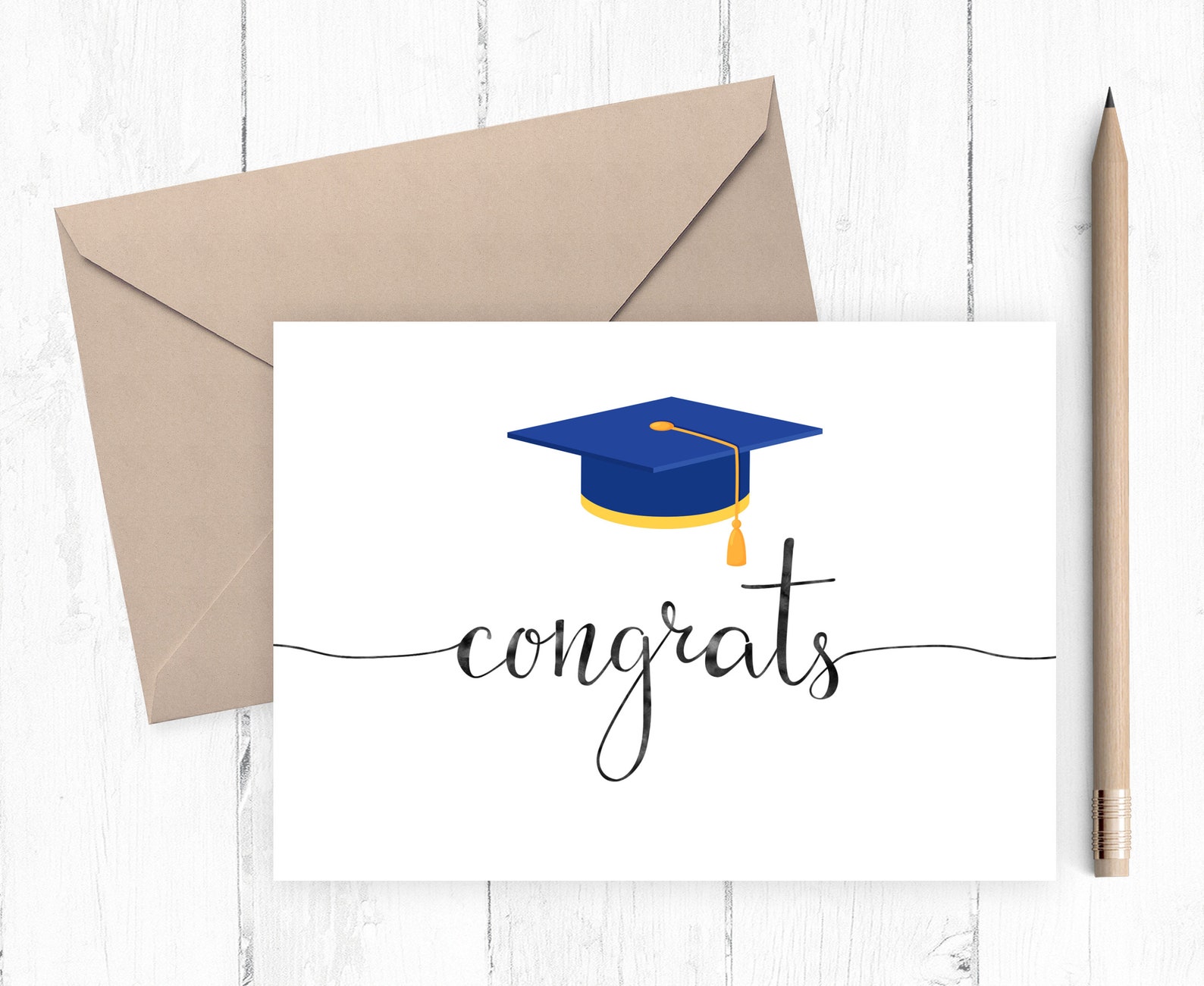 Graduation Card Printable Graduation Card Congrats grad | Etsy