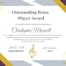 Printable Band Award Certificates, Middle School and High School ...