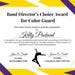 Marching Band Color Guard Award Certificates - Set of Six (6) Digital ...