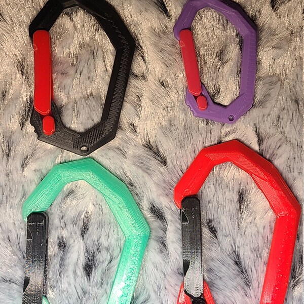 3d Printed Carabiner - Etsy