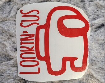 Among Us You Are SUS Vinyl Decal - Etsy