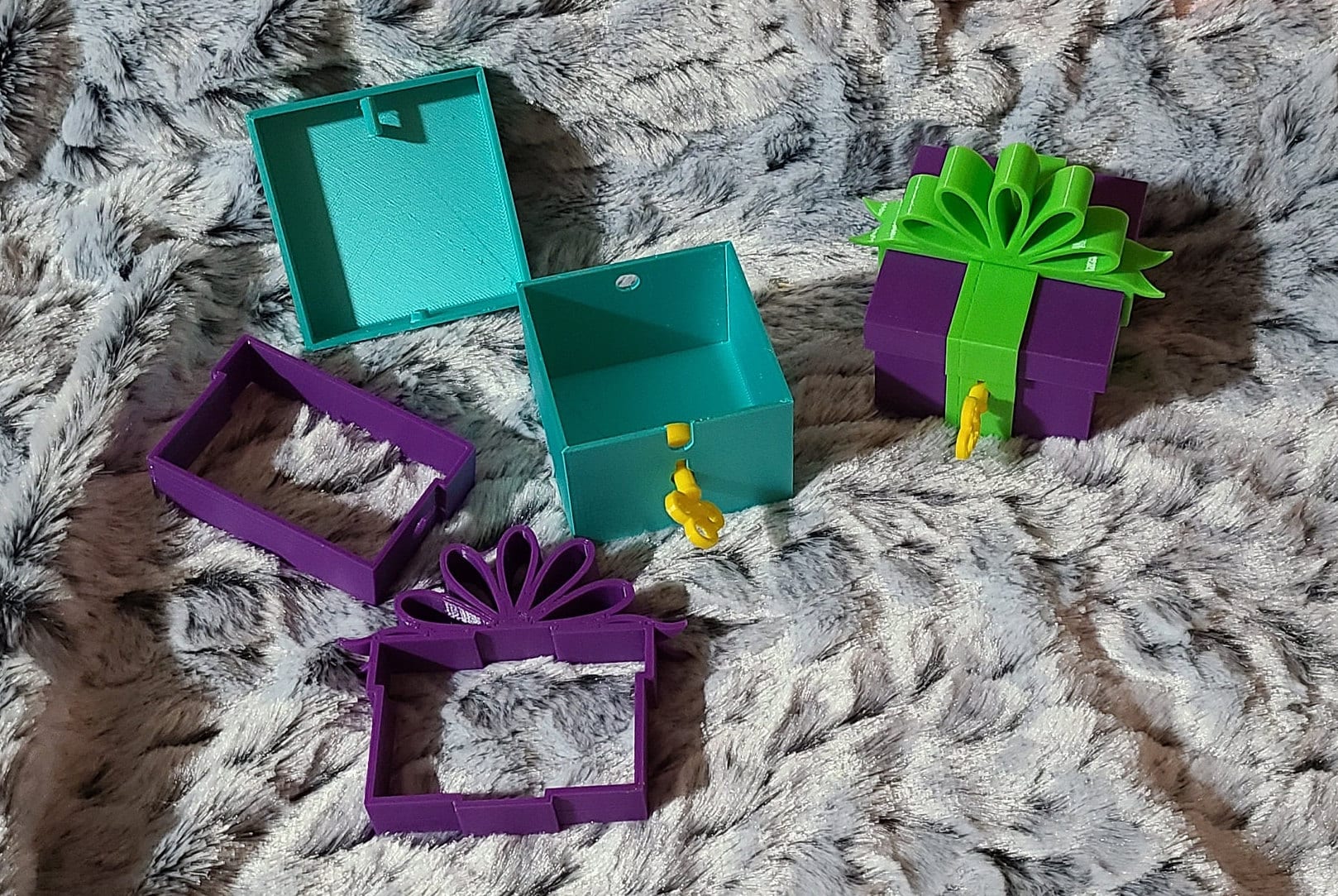 Lockable Gift Box 3D Printed | Etsy