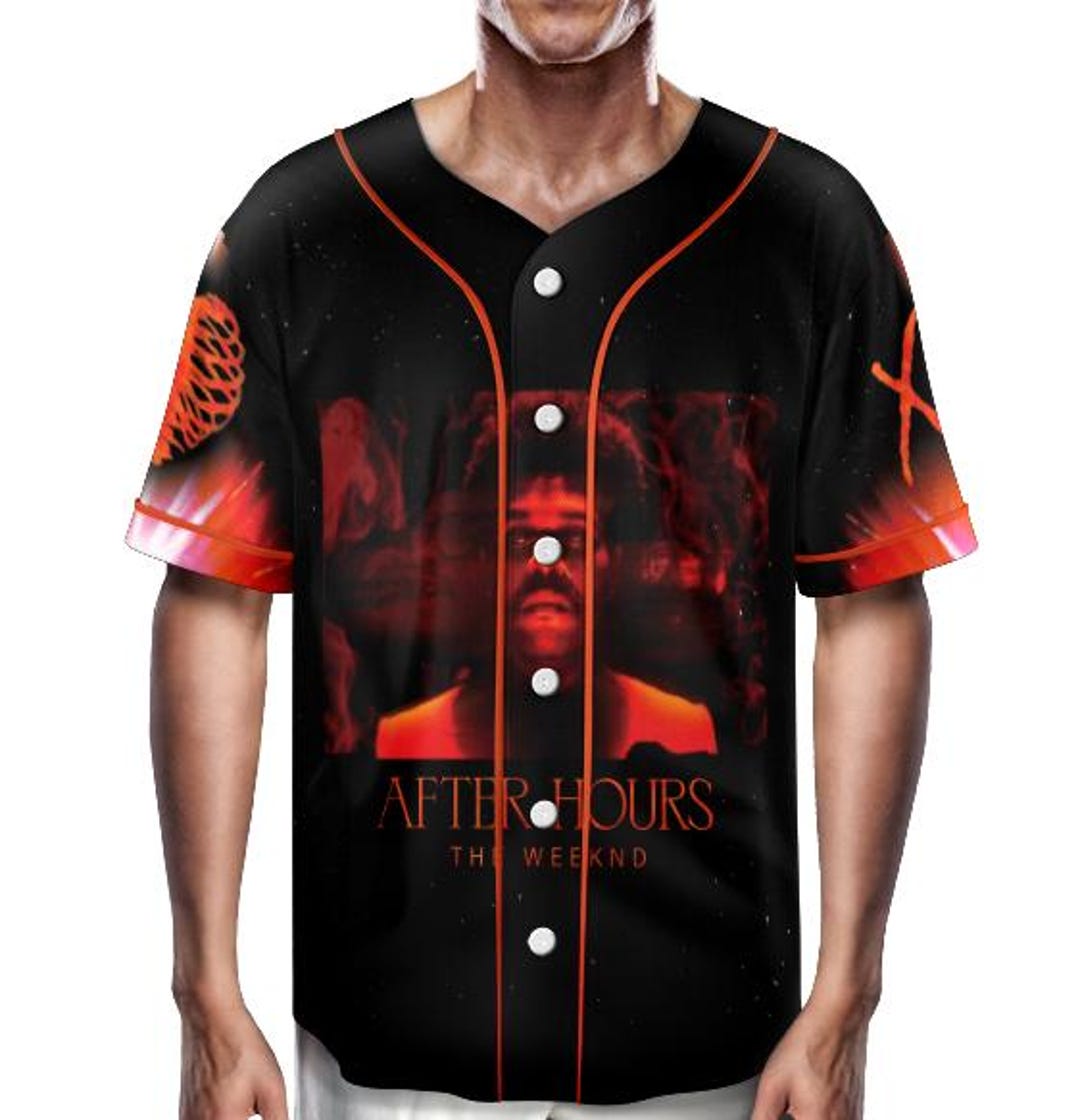The Weeknd Merch Baseball Jersey, Dawn Fm Shirt, Starboy T-shirt, Kiss ...