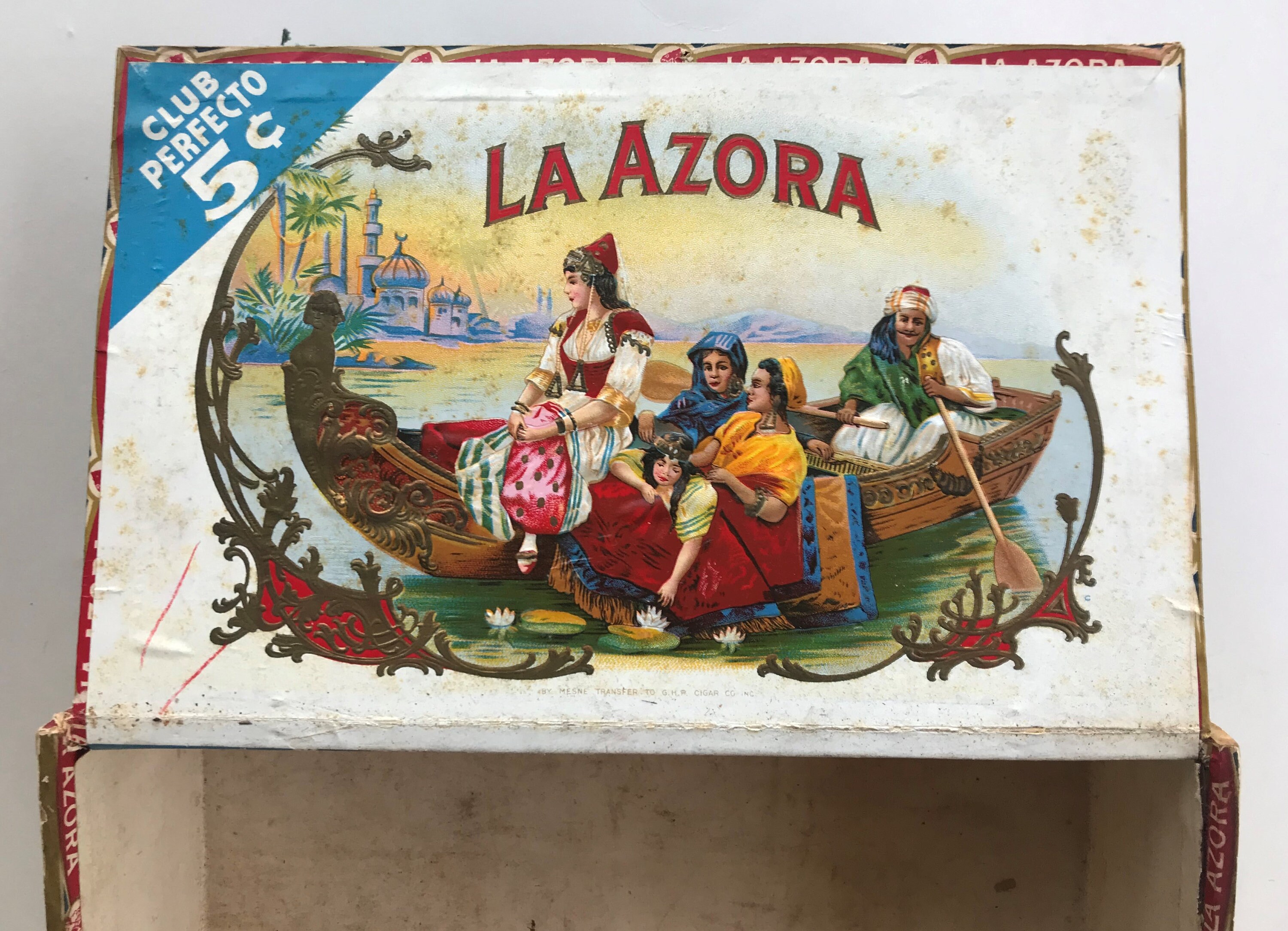 Vintage La Azora Cigar Box From 1936 - Etsy
