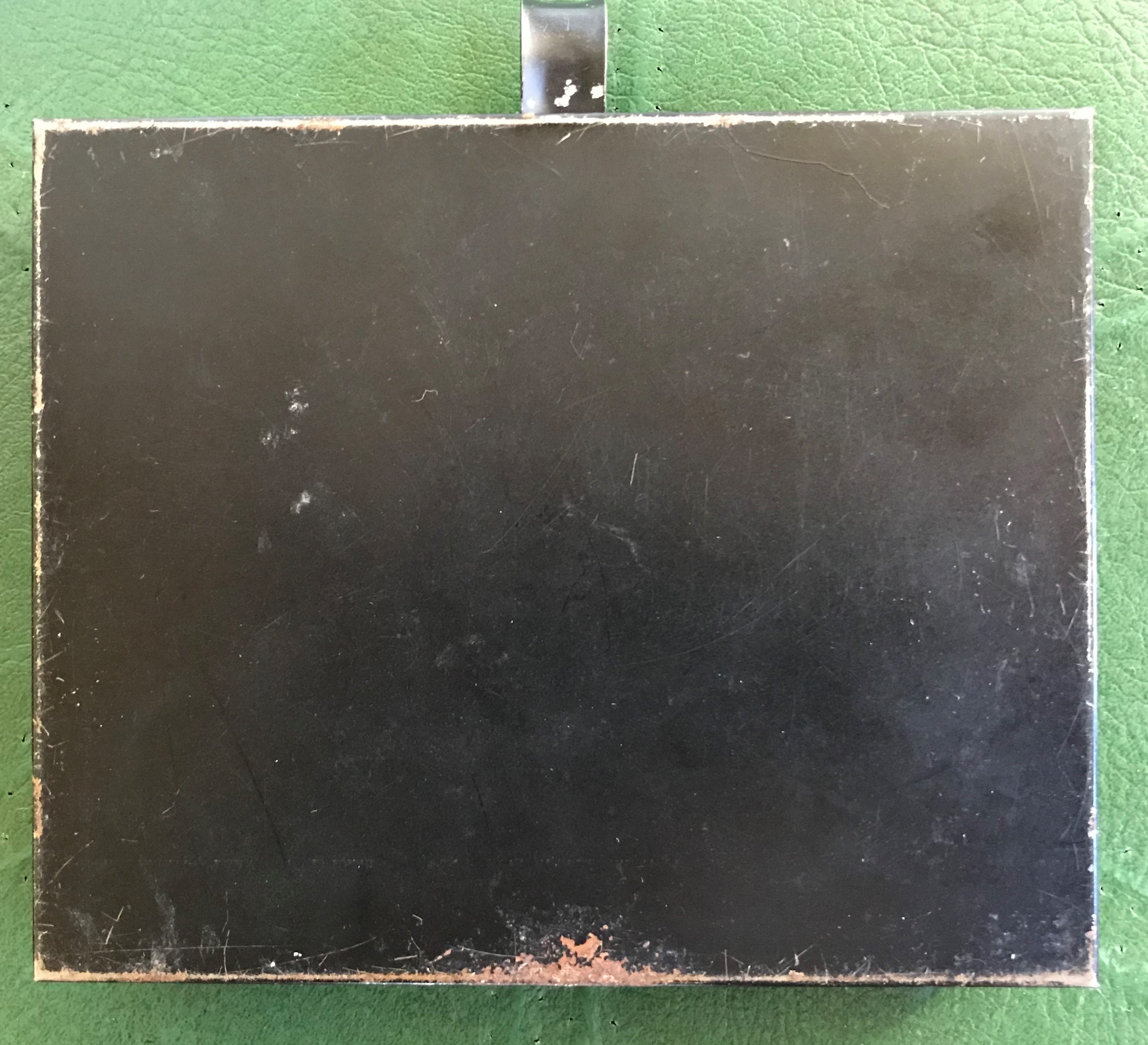 Vintage Hand Painted Metal Box - Etsy