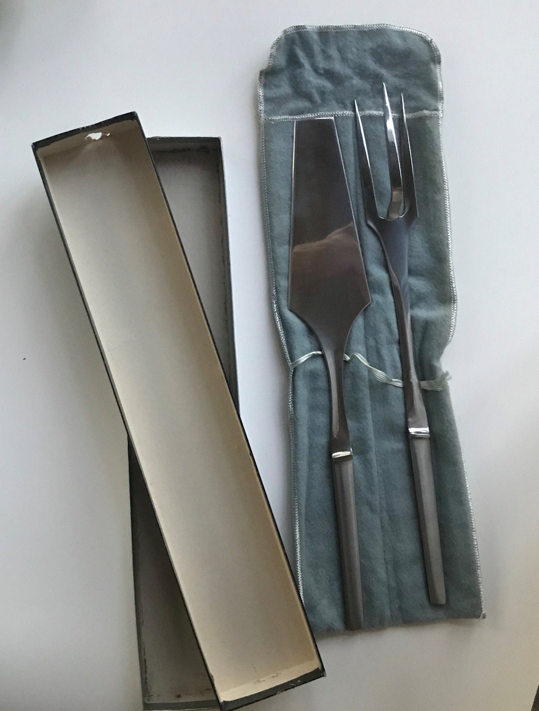 Vintage Arthur Salm Delmonico Stainless Steel BBQ Set - Etsy