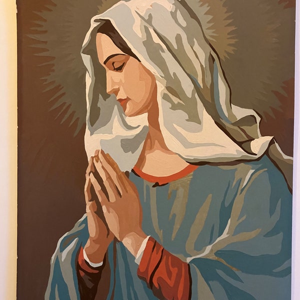 Religious Paint by Number - Etsy