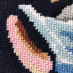 Vintage Needlepoint Ballet Picture - Etsy